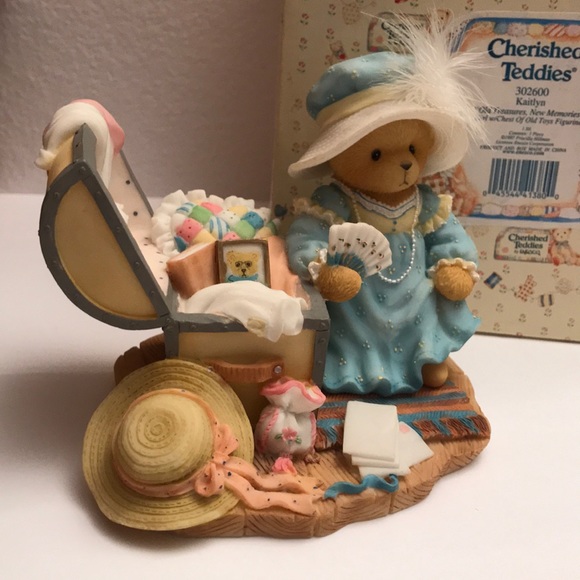 Cherished Teddies | Accents | Vintage Retired Cherished Teddies Kaitlyn ...